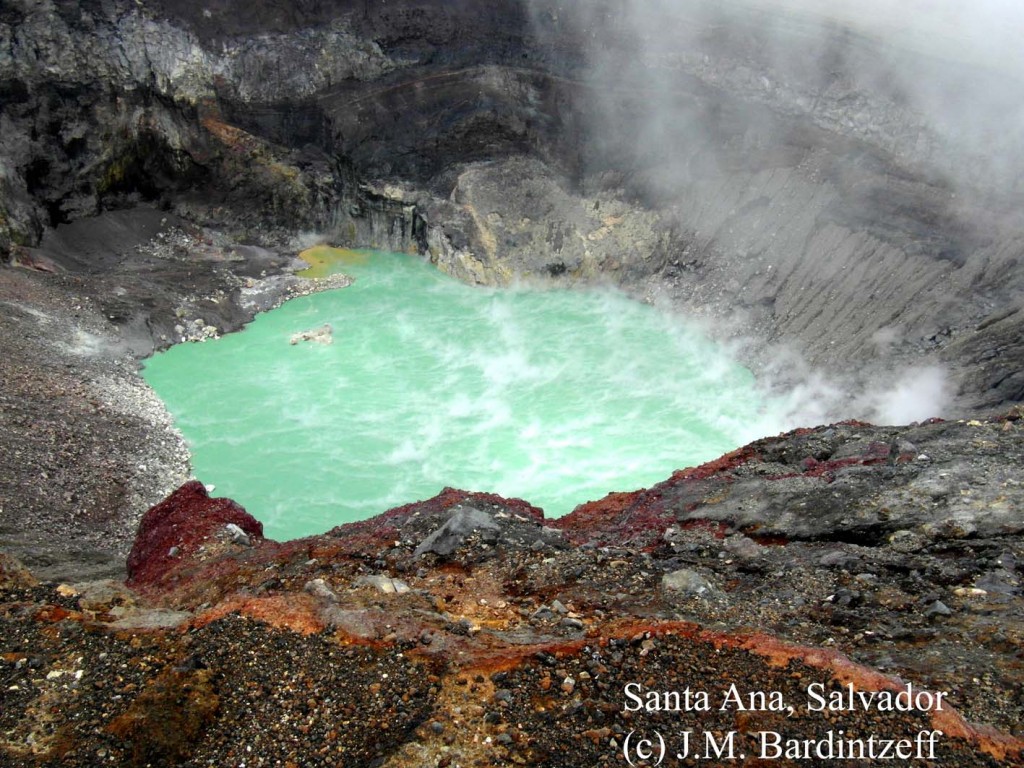 Volcan Santa Ana, Salvador, par Jacques-Marie Bardintzeff