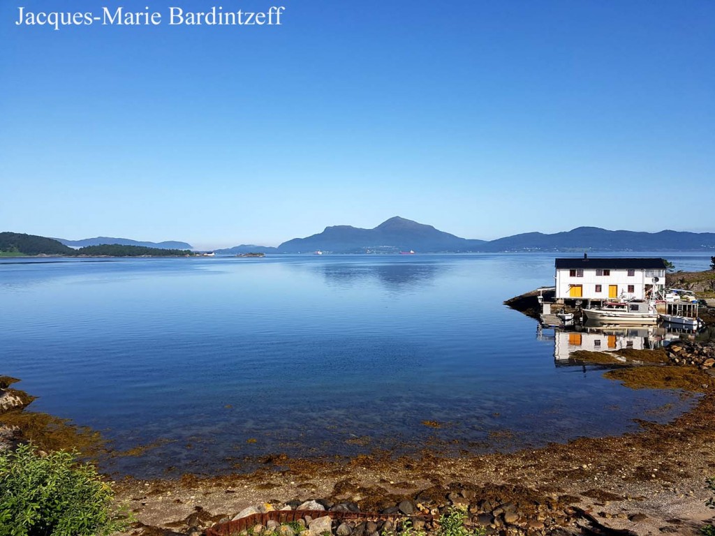 Deux vues de Tingvoll, Norvège, par Jacques-Marie Bardintzeff