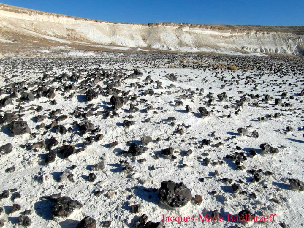 Silex à Bozzhyra, Kazakhstan, par Jacques-Marie Bardintzeff