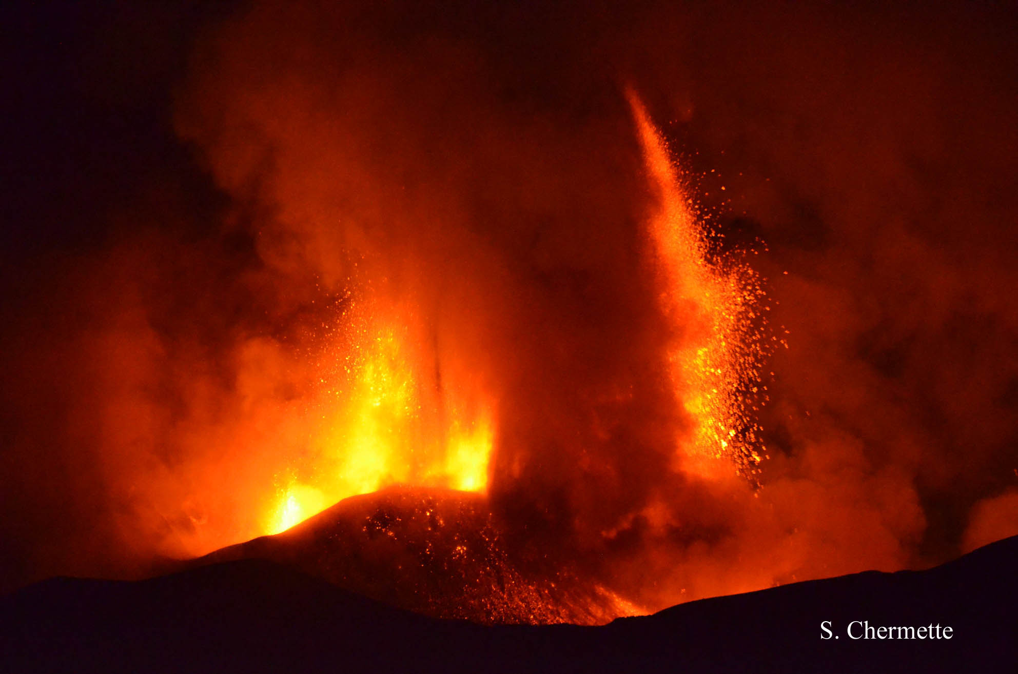 Etna, 6e paroxysme, par Jacques-Marie Bardintzeff