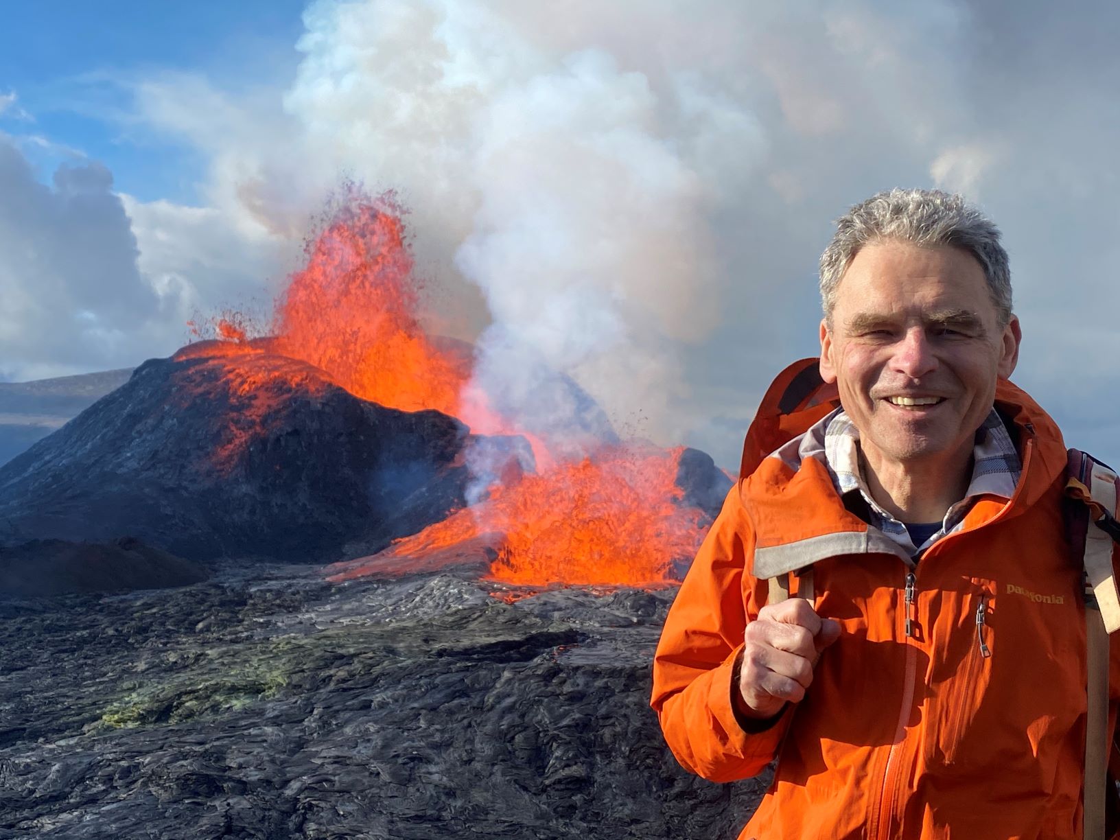 volcanologue, par Jacques-Marie Bardintzeff