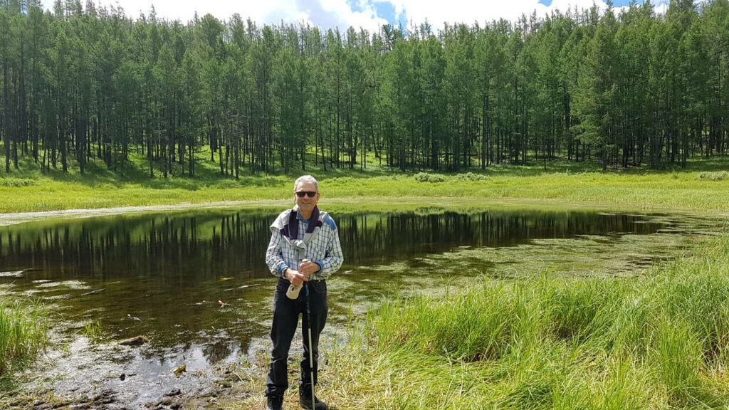Volcan Uran Uul, Mongolie, par Jacques-Marie Bardintzeff