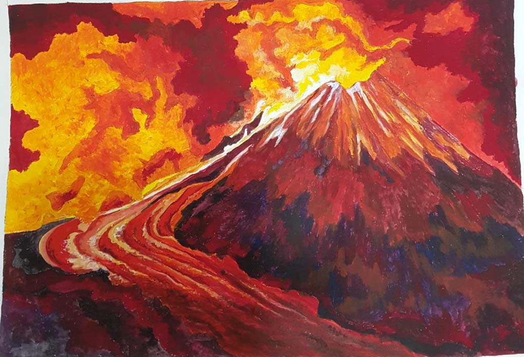 Tableaux de volcans (1), par Jacques-Marie Bardintzeff