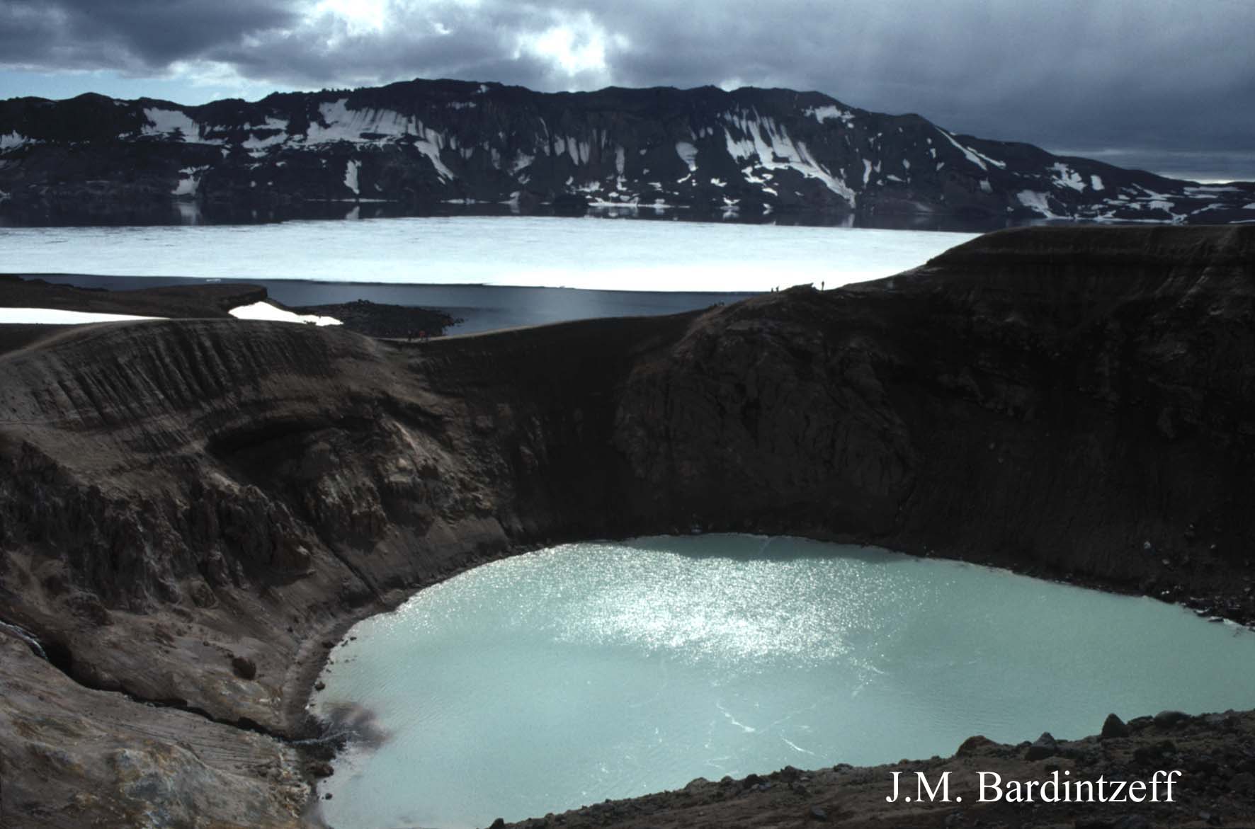 Askja et Viti, Islande, par Jacques-Marie Bardintzeff