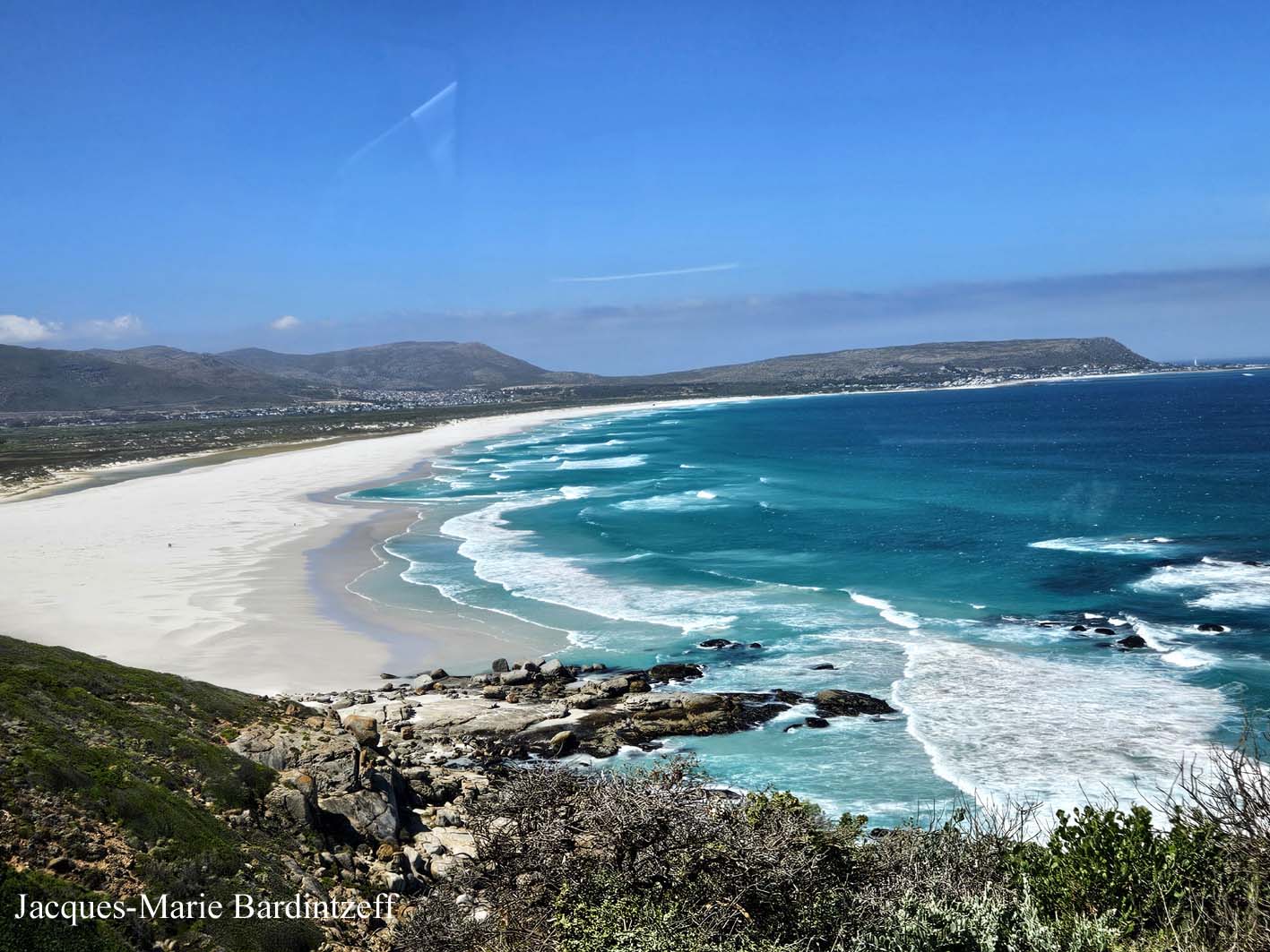 Bonjour de Hout Bay en Afrique du Sud, par Jacques-Marie Bardintzeff