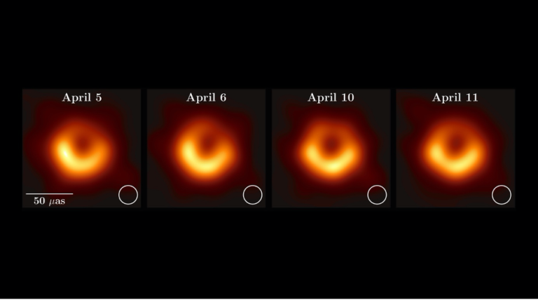 Accretion disk, by Jean-Pierre Luminet
