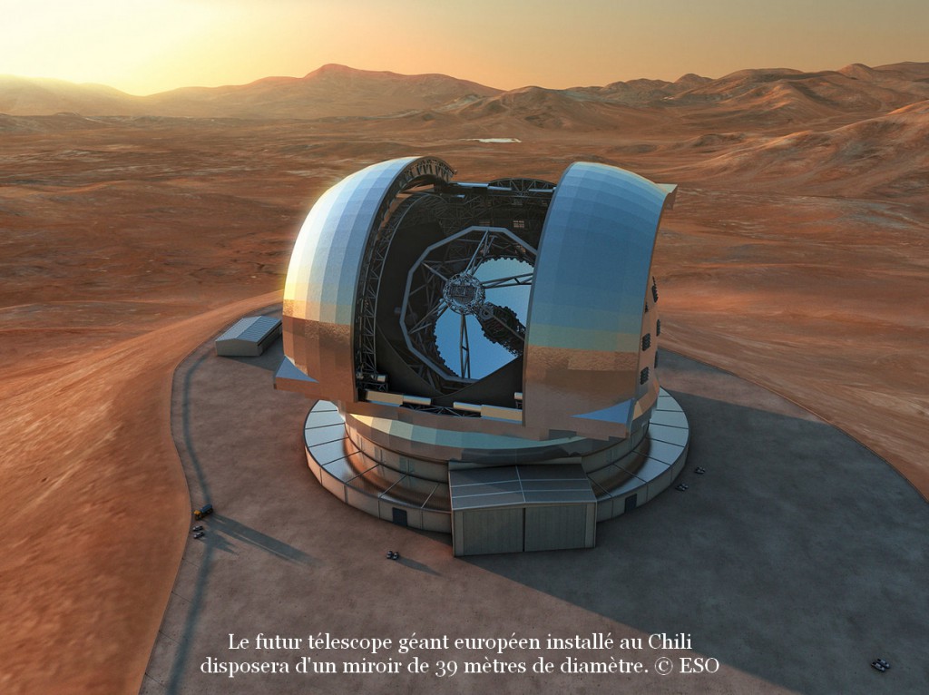Feu vert pour le télescope géant E-ELT