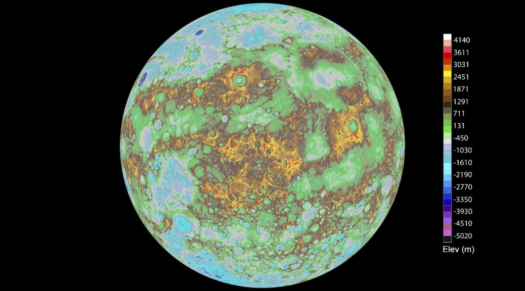 En vidéo : découvrez les reliefs de la planète Mercure