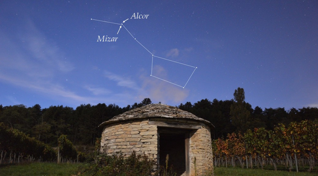 À la découverte des étoiles doubles Mizar et Alcor