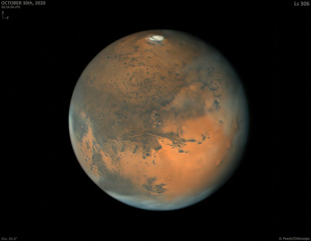 Voici la plus belle image de la planète Mars jamais réalisée
