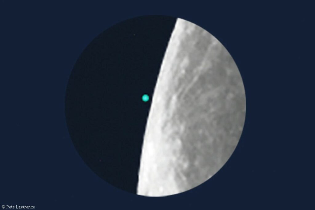 Exceptionnel : le 14 septembre 2022, la Lune occulte Uranus