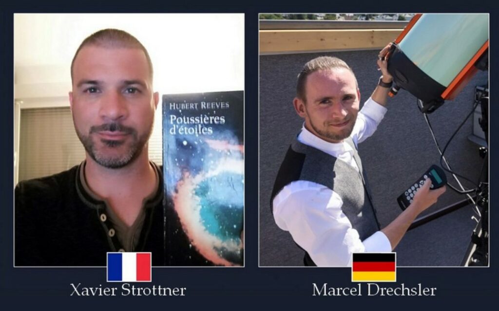 Les restes d'une supernova retrouvés par deux amateurs