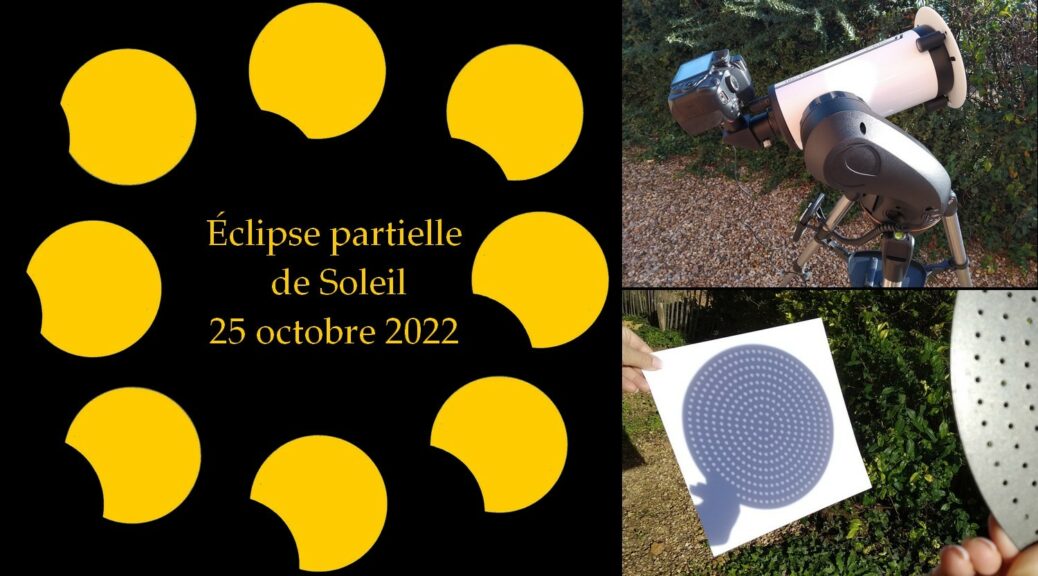 25 octobre : l'éclipse partielle de Soleil a tenu ses promesses