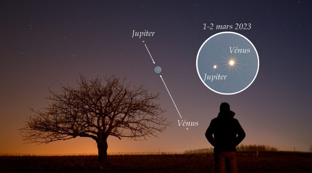 Suivez le prochain rendez-vous entre Jupiter et Vénus
