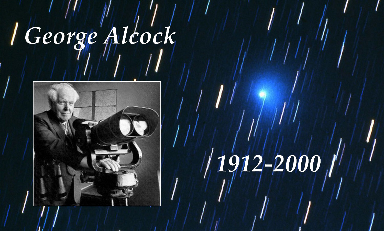 George Alcock, découvreur du ciel aux jumelles