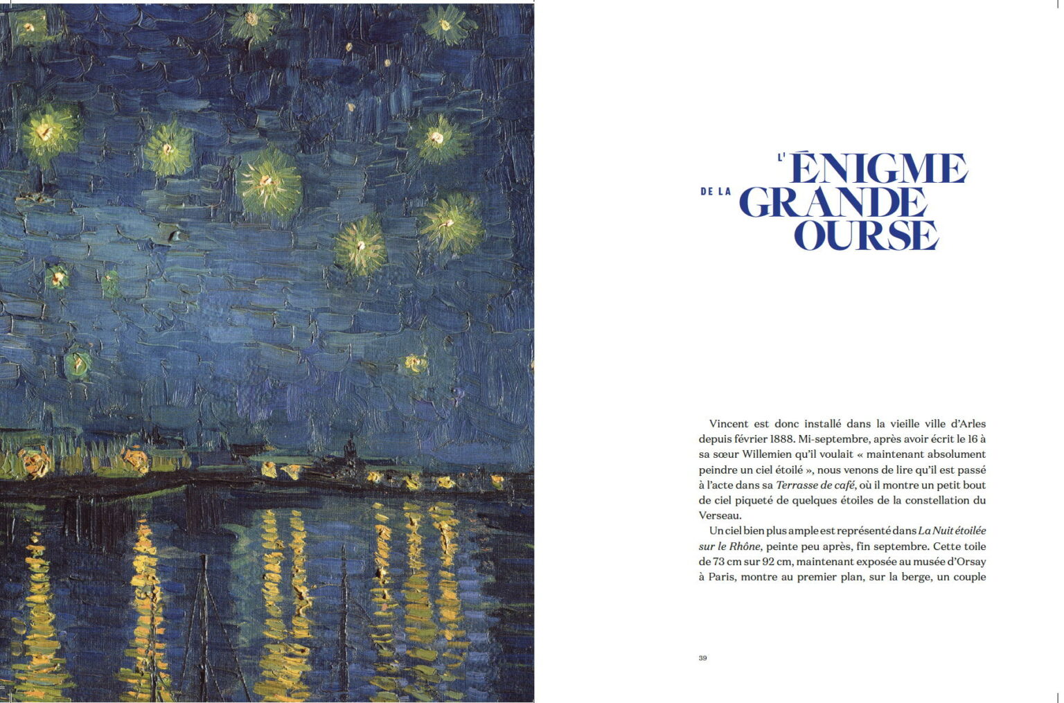 Les nuits étoilées de Vincent van Gogh, par Jean-Pierre Luminet